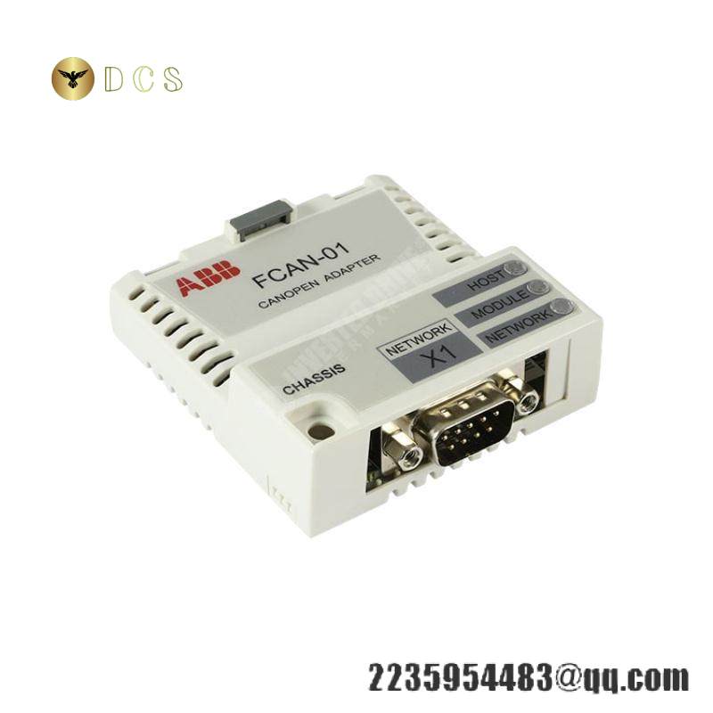 ABB FCAN-01 Adapter: Industrial Communication Interface Module ...