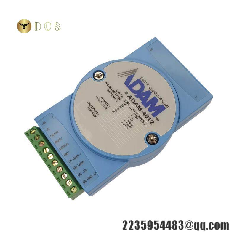 Advantech ADAM-4012 Analog Input Module - Precision & Efficiency for Industrial Control ...