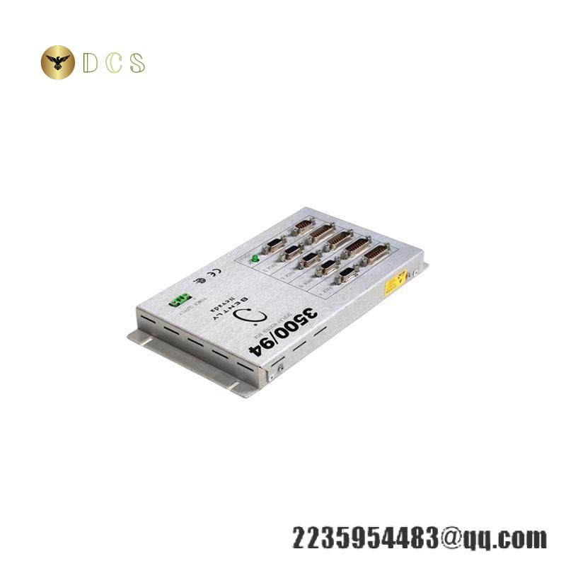 Bently Nevada 3500/94 VGA DISPLAY MODULE: Industrial Precision for Real ...