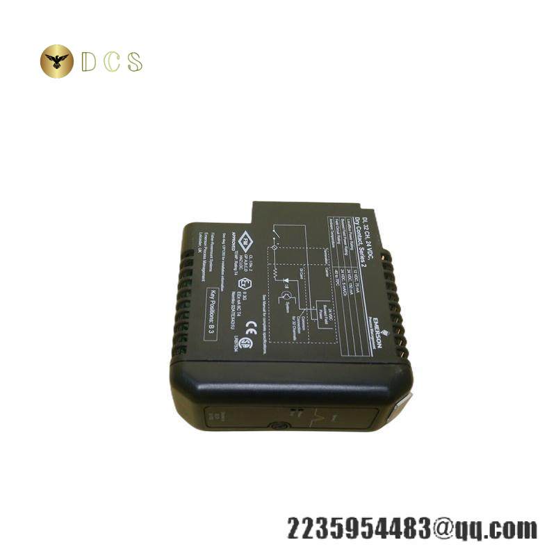 Emerson KJ3203X1-BA1 Dry Contact Card for PLC Applications - bentlydcs ...