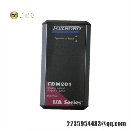 FOXBORO P0914SQ/FBM201 Analog Input Modules - Precision & Reliability for Industrial Control ...
