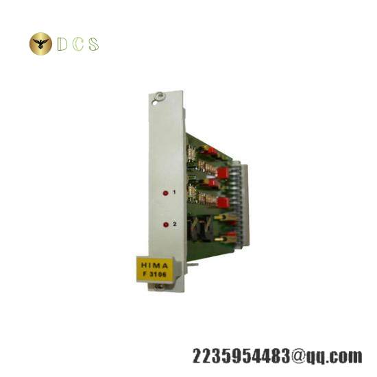 HIMA F3106 PLC CARD - Industrial Control Module for Efficient ...