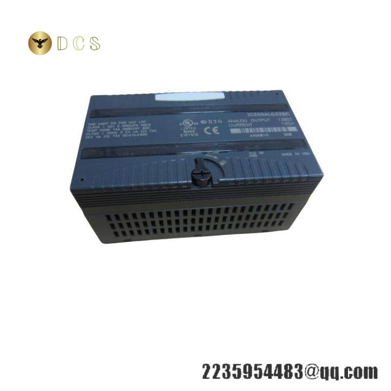 GE IC200ALG328: High Precision Current Analog Output Module - bentlydcs Automation