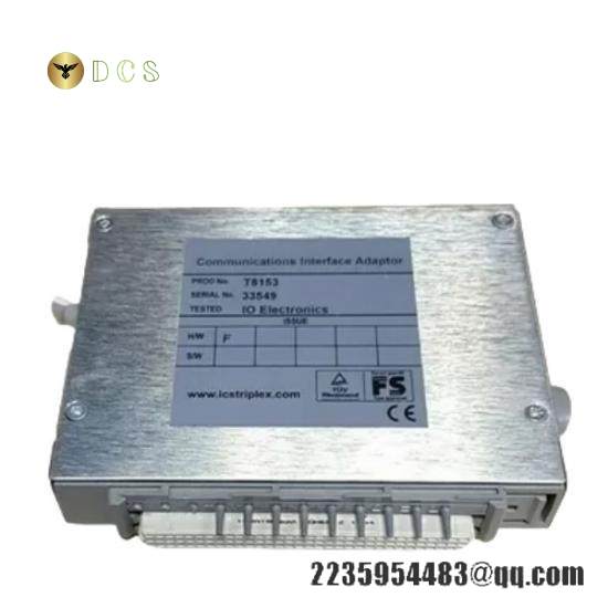 ICS Triplex Trusted T8153: Industrial Control Module, Cutting Edge ...