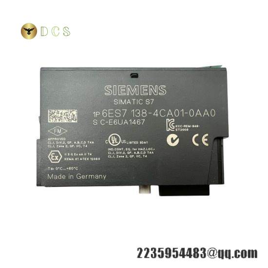 Siemens SIMATIC DP, PM-E Power Module 6ES7 138-4CA01-0AA0 - Advanced Industrial Automation ...
