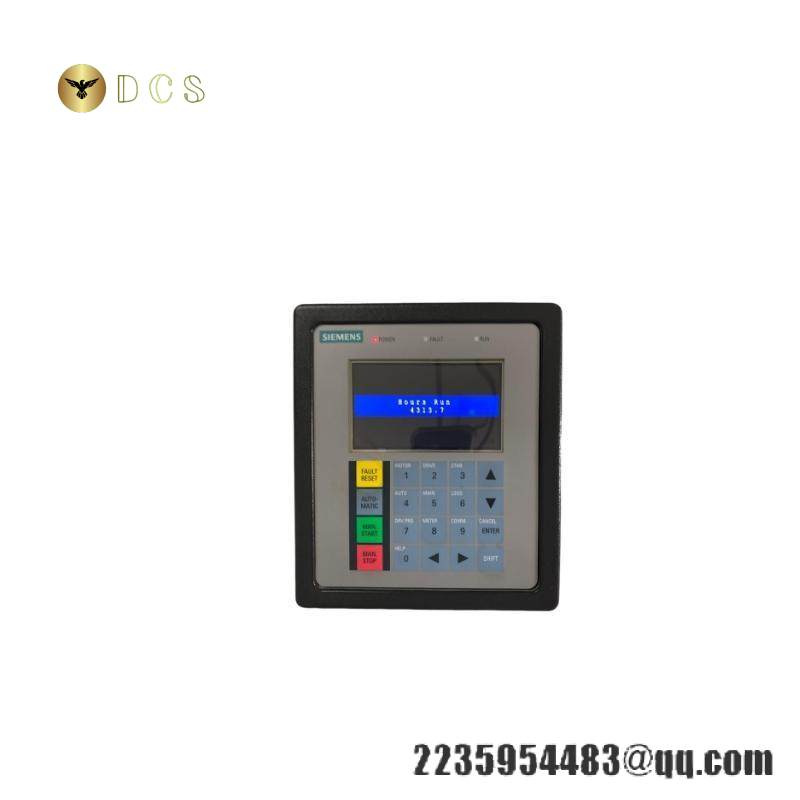 SIEMENS A5E02363383 Keypad - Advanced Control Solution - bentlydcs ...