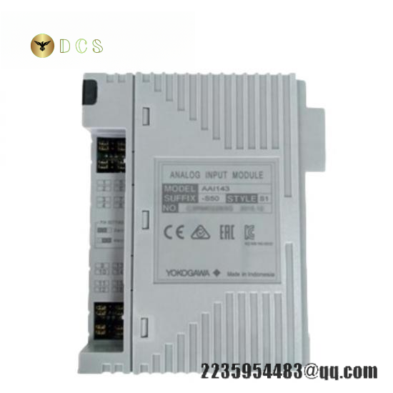 Yokogawa AAI143-S53/K4A00 Analog Input Module: Precision Control in Industrial Automation ...