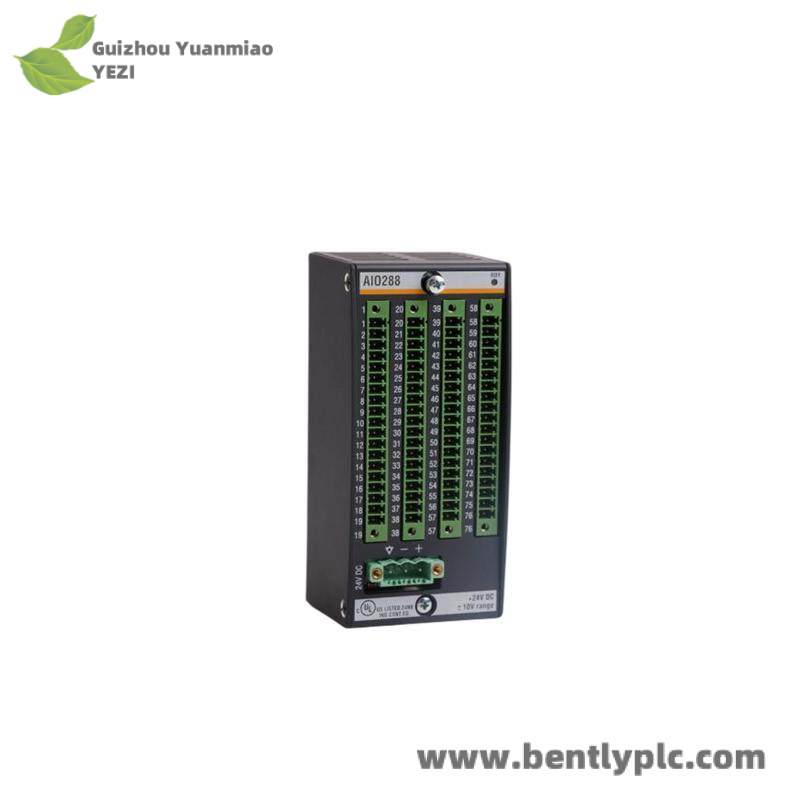 Bachmann AIO288 I/O Module: PLC Analog & Digital Interface, for Automation Solutions - bentlyplc ...
