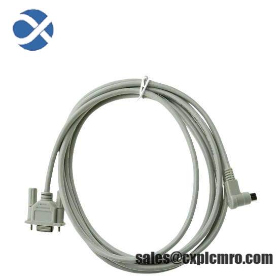 Rockwell Automation 1761-CBL-PM02, 8-pin Mini DIN to 9-pin D Shell ...