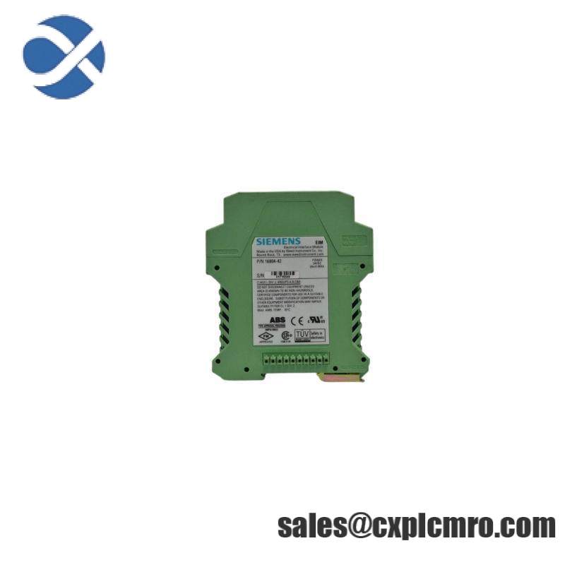 Siemens 16804 42 Eim Electrical Interface Module Advanced Industrial Control Solution