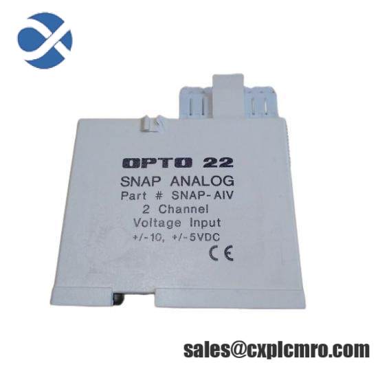 Opto 22 SNAP-AIV Input Module: Advanced Digital Control Solutions ...