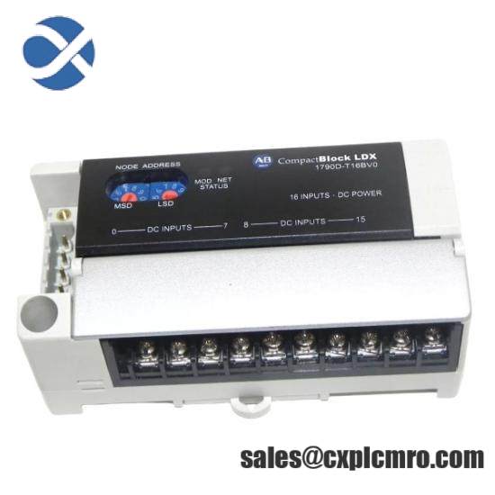 Rockwell Automation 1790-DT16BV0 LDX DNET 24VDC Drive Network Module ...