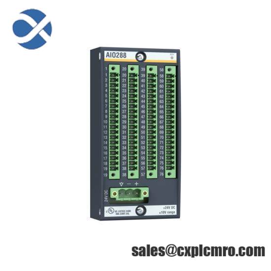Bachmann PLC AIO288/1 - Advanced Analog Input/Output Module - cxplcspareparts Automation