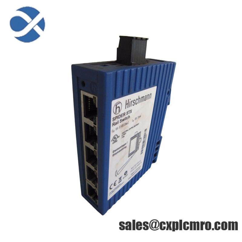 Hirschmann SPIDER 5TX Rail Switch: Industrial Ethernet Switch for Rail ...