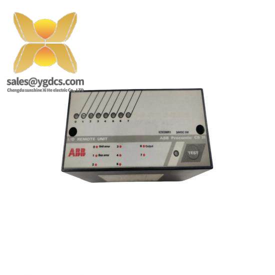 ABB ICSC08L1 FPR3319101R1082 I/O Unit; Producer: ABB - Dcs-auto Automation