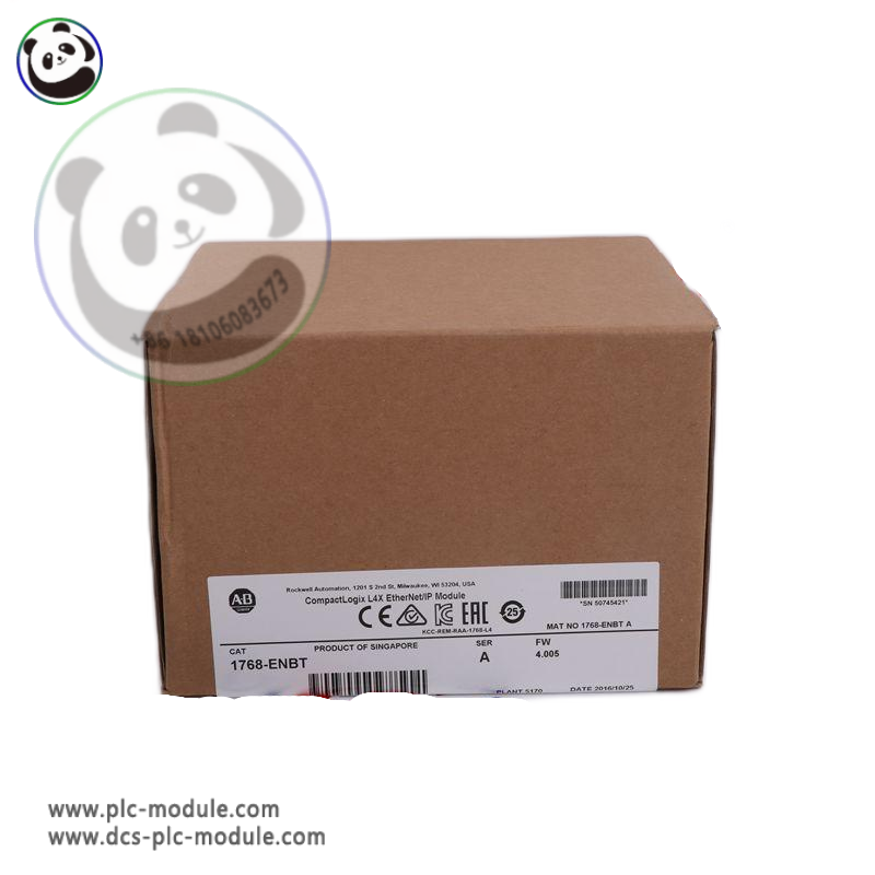 Allen-Bradley 1768-ENBT CompactLogix L4X Ethernet/IP Module, Efficient ...