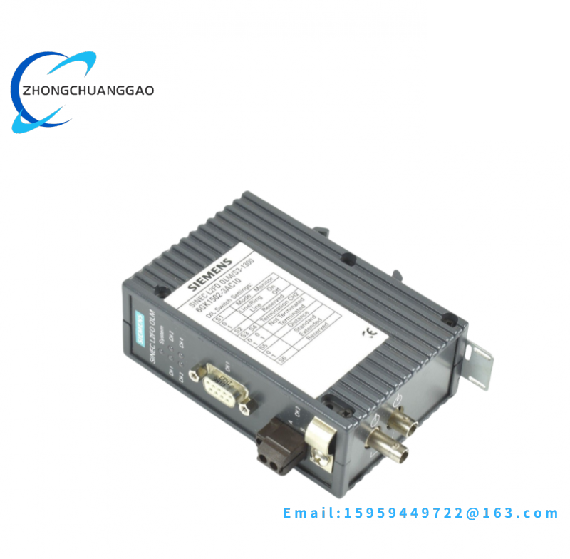 SIEMENS 6GK1502-3AC10: Sinec L2FO Optical Link Module - Druco