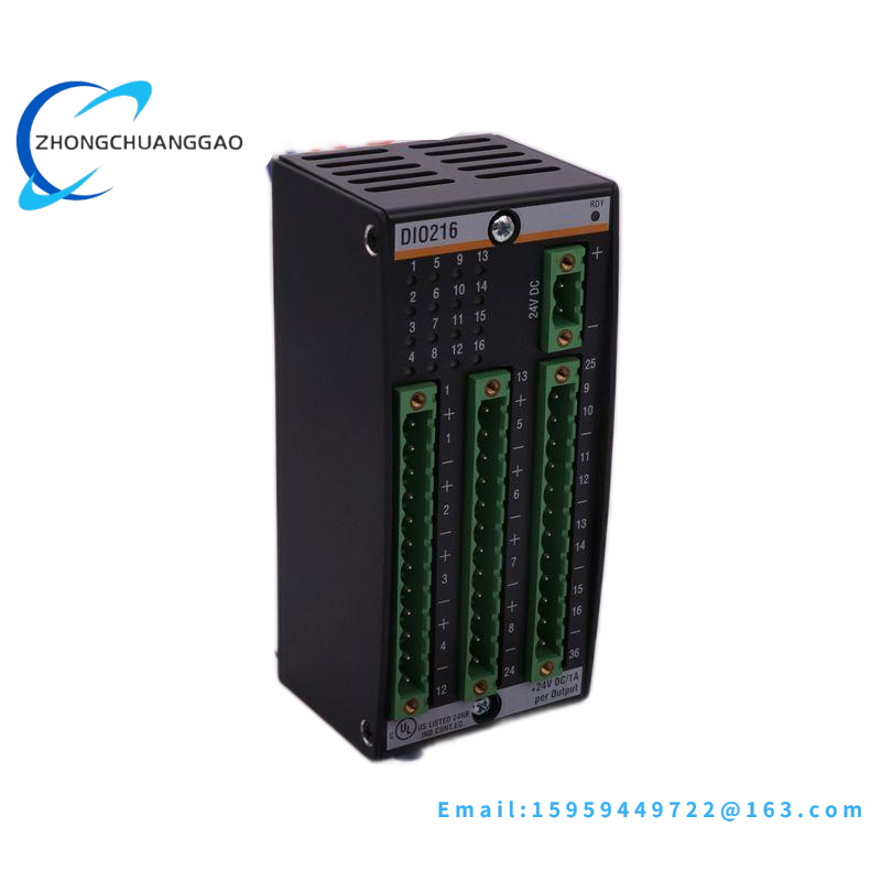 Bachmann DIO216 Digital I/O Module, 16-Channel Input/Output - dcs-woodward Automation