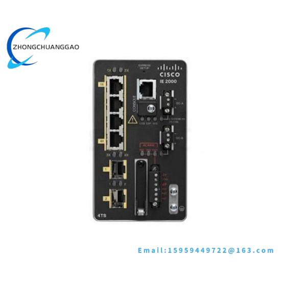 Cisco Network Switch, IE-2000-4TS-B, Industrial Grade Switching ...