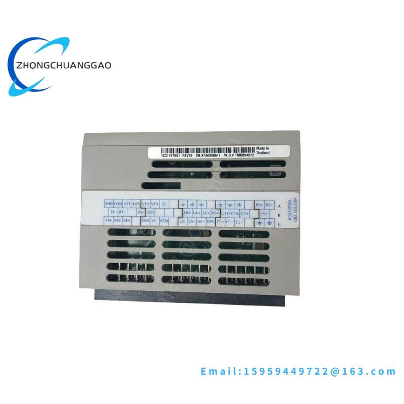 Westinghouse 1C31197G05 Valve Positioner Controller Module - Industrial ...