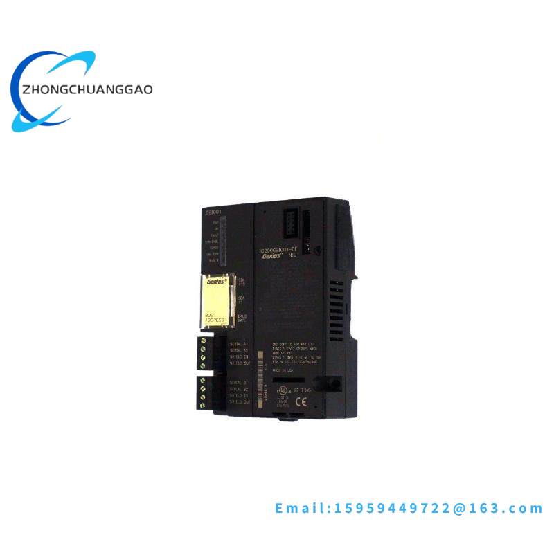 GE IC200GBI001 - Genius Network Interface Unit - dcs-woodward Automation