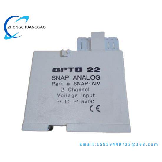 Opto 22 SNAP-AIV Input Module - dcs-woodward Automation