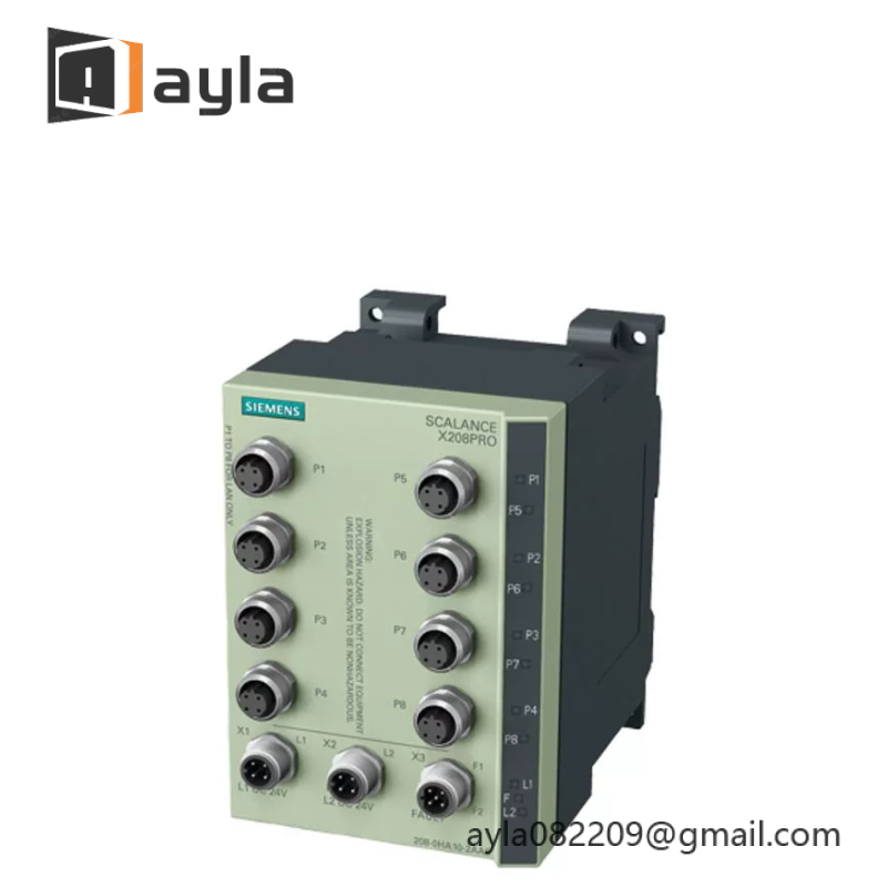 SIEMENS SCALANCE XC206-2SFP Redundant Power Supply Switch ...