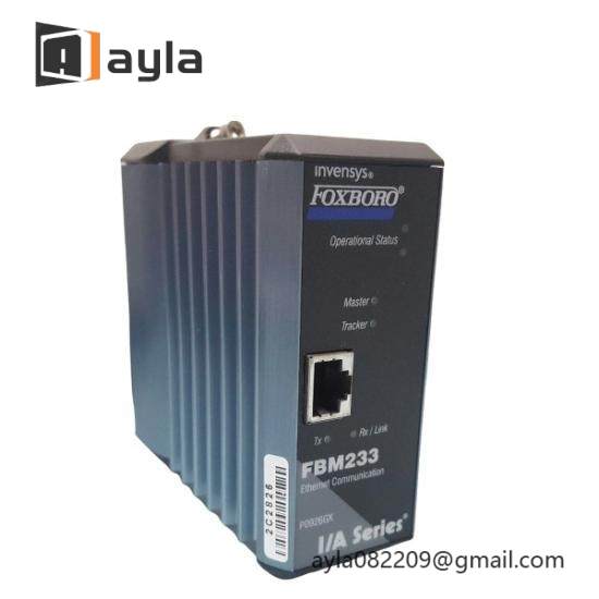 Invensys Foxboro FBM233 Control System, High-Performance Process ...