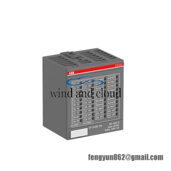 ABB DX522 - 1SAP245200R0001, 8-Channel Relay Module for Industrial ...
