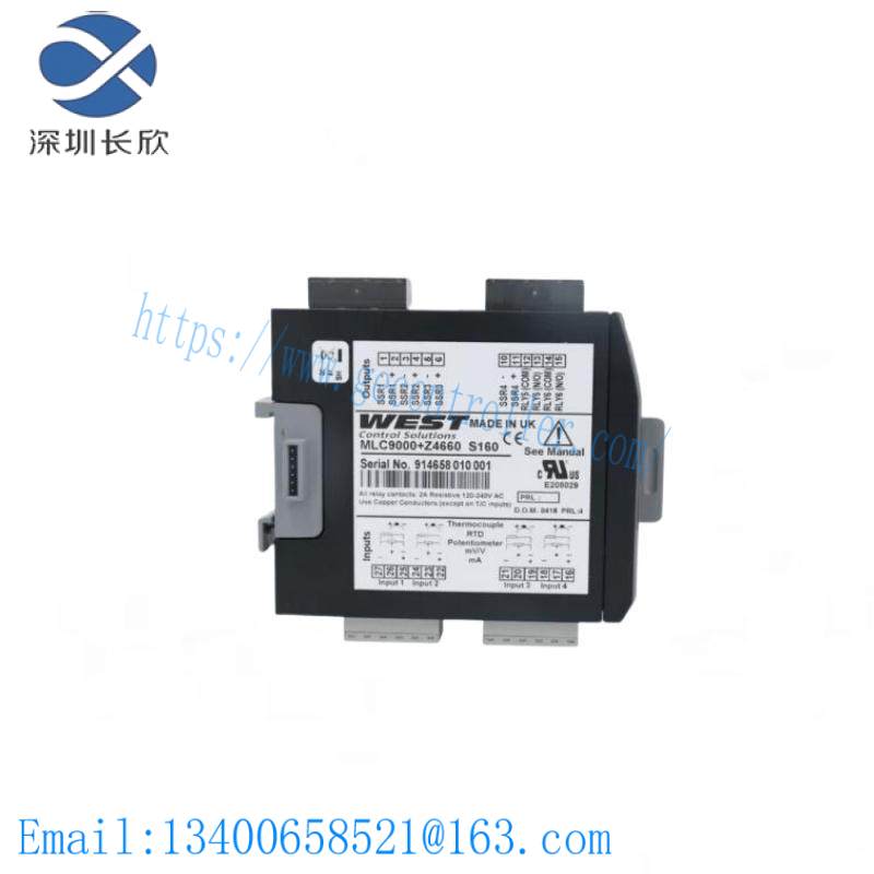 WEST MLC9000+Z4660 Industrial Temperature Control System - Shenzhen Changxin Automation ...