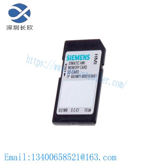 SIEMENS 6AV6671-8XB10-0AX1: SD Memory Card for SIMATIC Control Systems ...