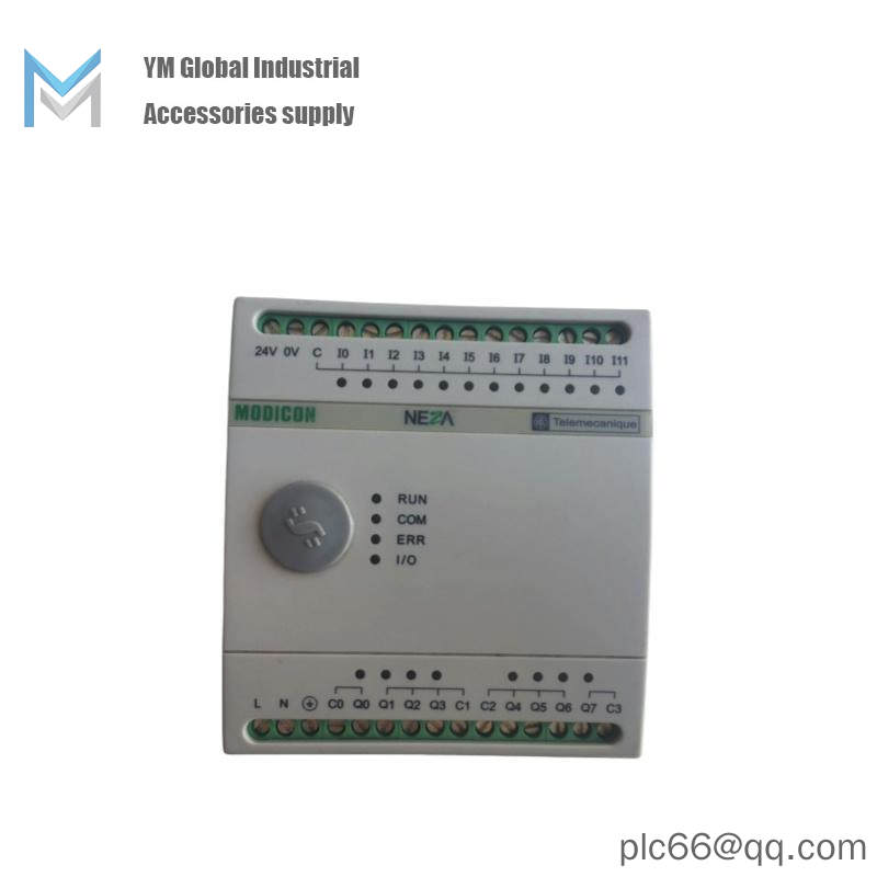 Schneider TSX Controller: 8-Channel Digital Input, 8-Channel Relay Output, Control Module ...