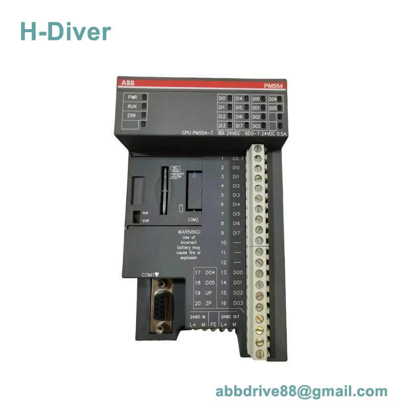 ABB PM554-T A0 - High-Performance PLC Automation CPU – honeywell-diver ...