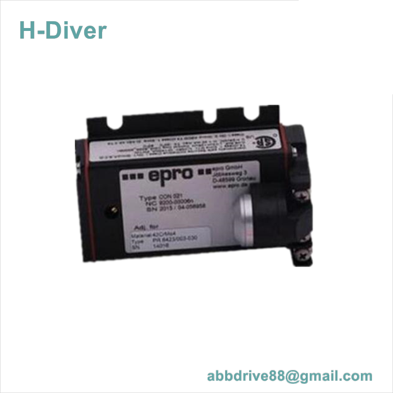 EMERSON A6125 - Precision Piezoelectric Vibration Monitoring Module ...