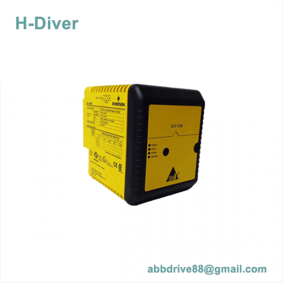 EMERSON PLC SLS1508 - Advanced Logic Solver for Industrial Automation ...