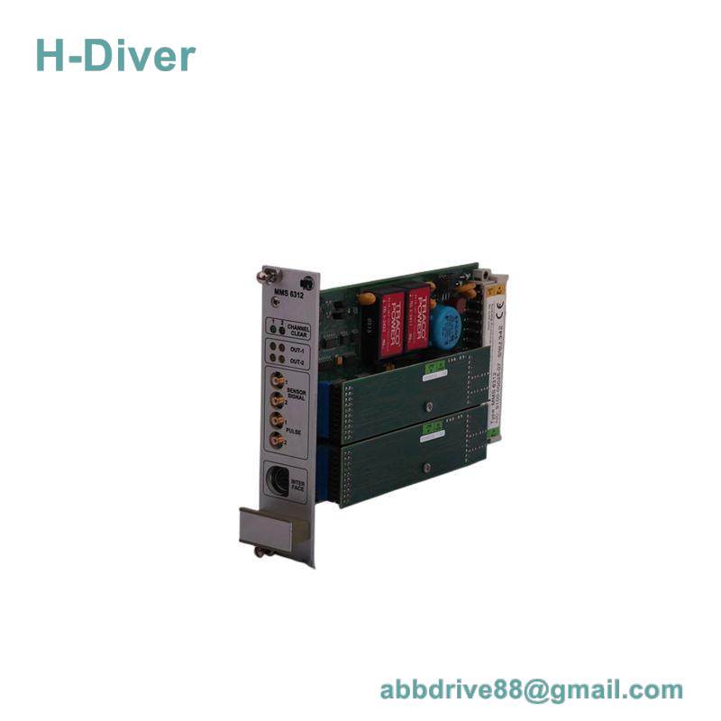 EPRO MMS6312 Speed Monitor: Precision Monitoring for Industrial ...