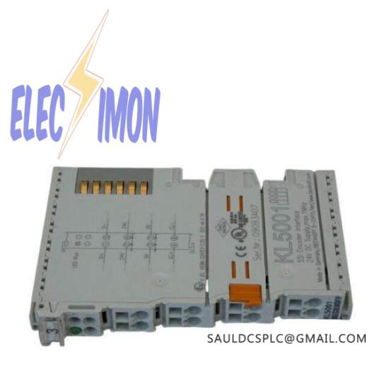 Beckhoff KL5001 Bus Terminal: 1-Channel Encoder Interface Module - module-parts Automation