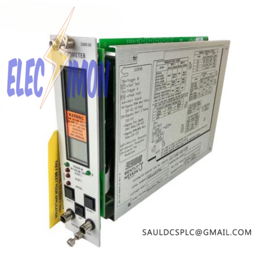Bently Nevada 3300/50 Tachometer Module - Precision Monitoring for ...