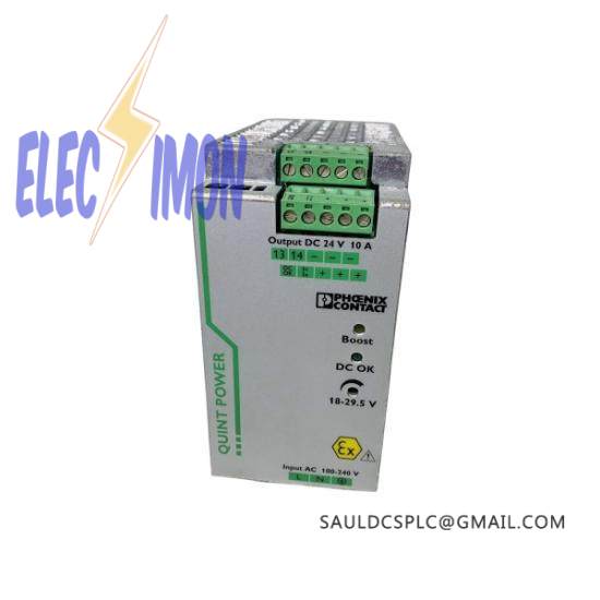 PHOENIX CONTACT QUINT-PS/1AC/24DC/10 CO -2320911 Power Supply Module ...