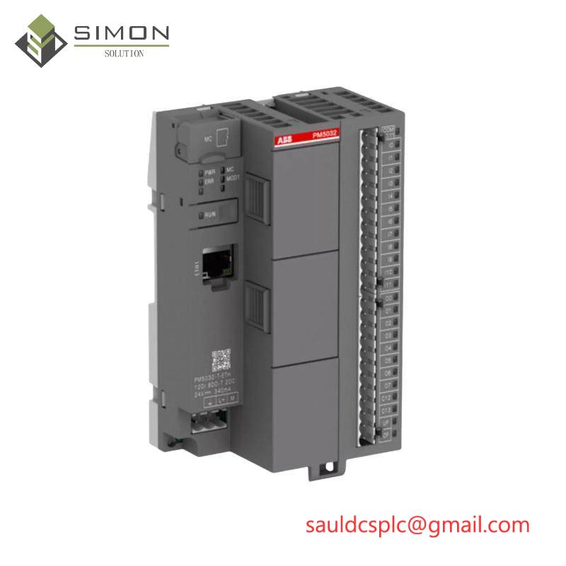 ABB PM5032-T-ETH, 1SAP123400R0072: Advanced Central Processing Unit Module - newdcsplc Automation