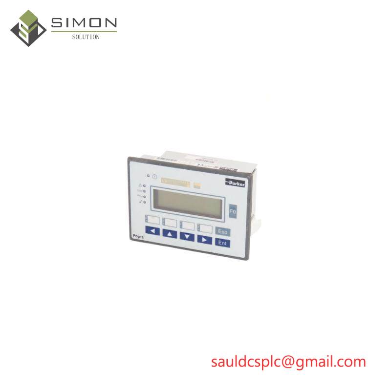 Parker POP12 Operator Panel: Advanced Control Solution - newdcsplc ...