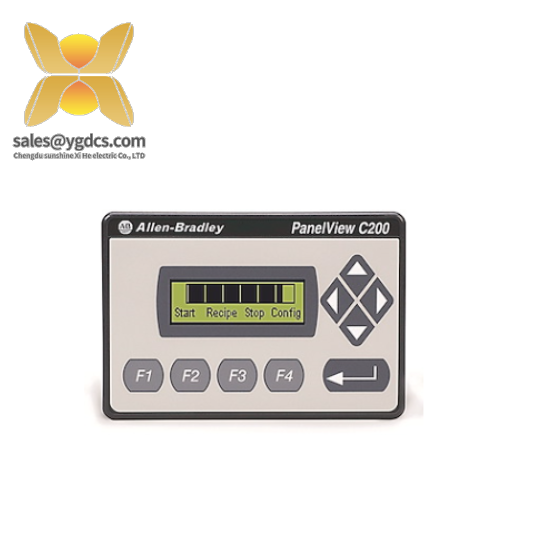 GE 2711-CF2M PanelView C200 Mono Industrial HMI System - plc-electric ...