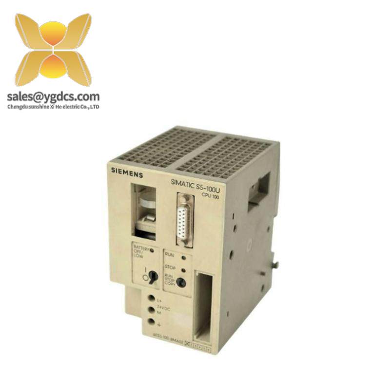 SIEMENS 6ES5100-8MA02 CPU 100 - Central Processing Unit - plc-electric Automation