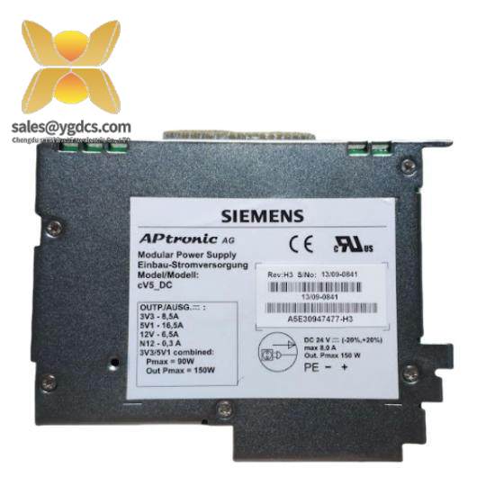 Siemens A5E30947477 Modular Power Supply - plc-electric Automation