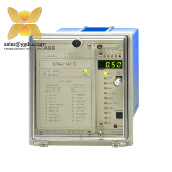 ABB SPAJ 141C RS611007-AA: Advanced Earth Fault Relay, Ensuring System ...