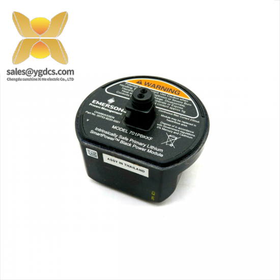 EMERSON 701PBKKF Black Power Module - plc-electric Automation