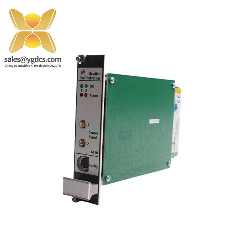 EMERSON A6110 - Axis Relative Vibration Monitoring Module - plc ...