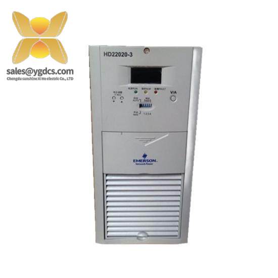 Emerson HD22010-2 Rectifier Module, Power Conversion Solutions - plc ...