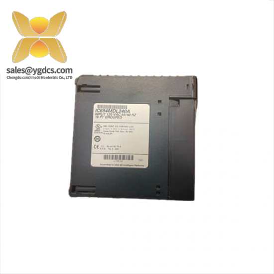 GE Fanuc IC694MDL240A 120V AC Input Module - Advanced Control Solution ...