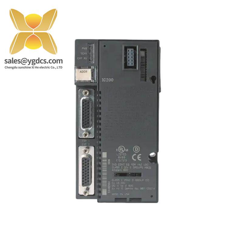 GE IC200ETM001 - Industrial Control System Expansion Transmitter Module - plc-electric Automation